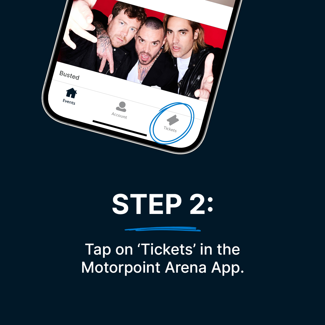 Mobile Tickets – Motorpoint Arena Nottingham